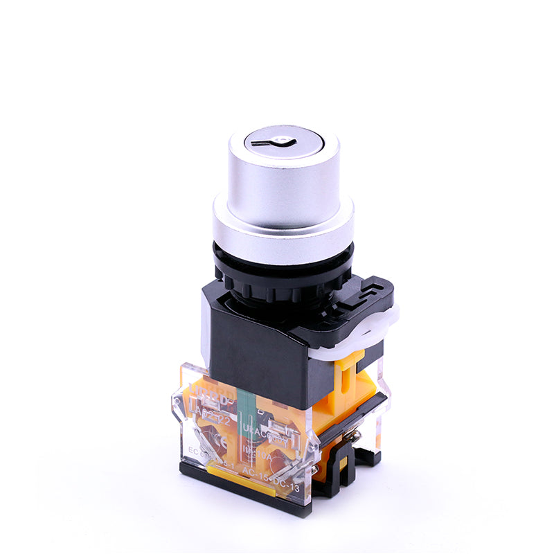 22mm Maintained Key Selector Switch 2 Position – Lirrd Relay